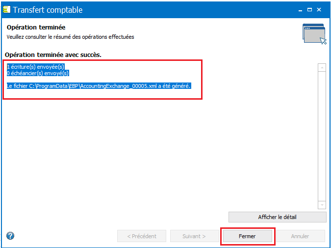 Transférer les écritures comptables EBP MéCa vers une solution de ...