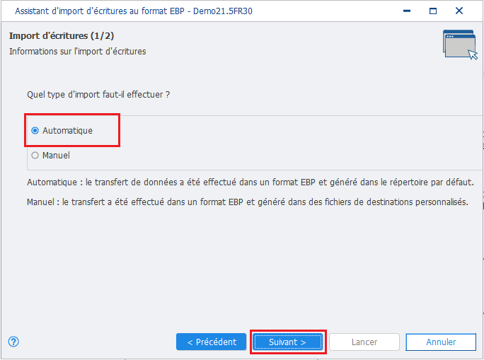 Transférer les écritures comptables EBP MéCa vers une solution de ...
