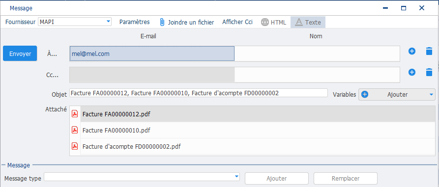 Envoi groupé de document par mail dans EBP Gestion Commerciale – Centre ...