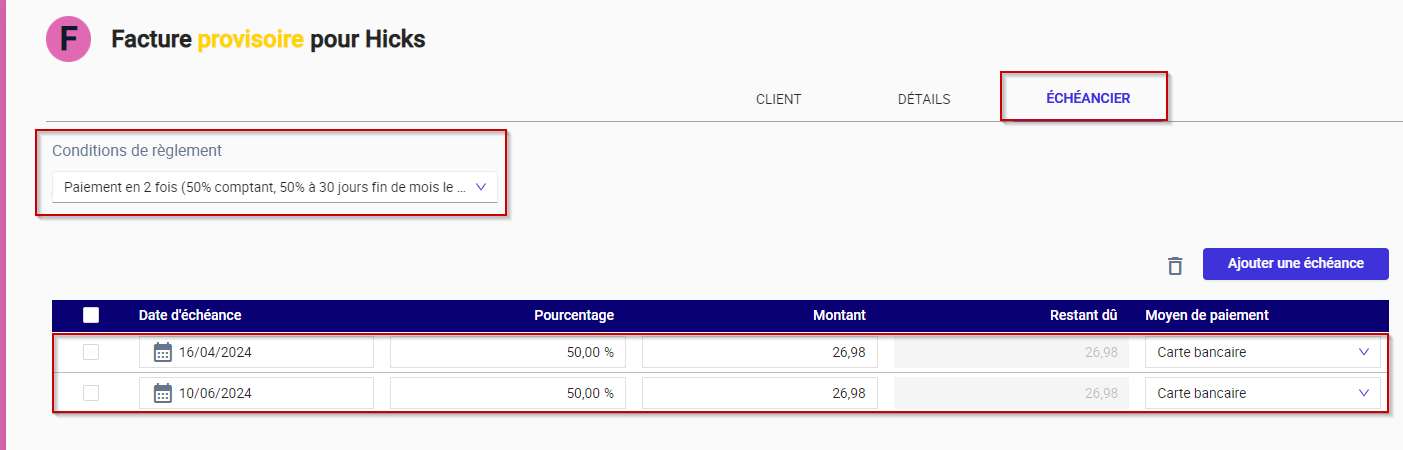 Facturer un devis dans EBP Gestion Commerciale Hubbix – Centre d'aide EBP