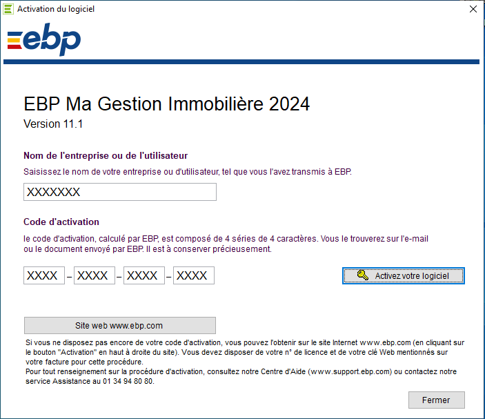 Télécharger - Installer - Activer ma solution EBP Ma Gestion Immobilière – Centre d'aide EBP