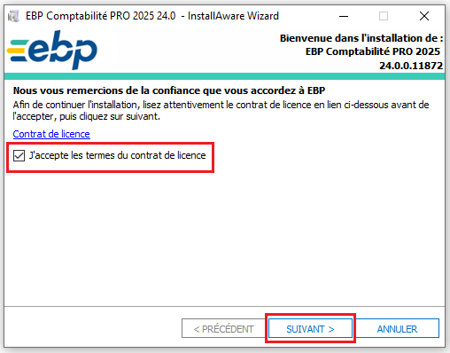 Installer les solutions EBP – Centre d'aide EBP
