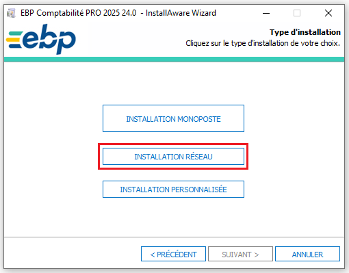 Installer les solutions EBP – Centre d'aide EBP