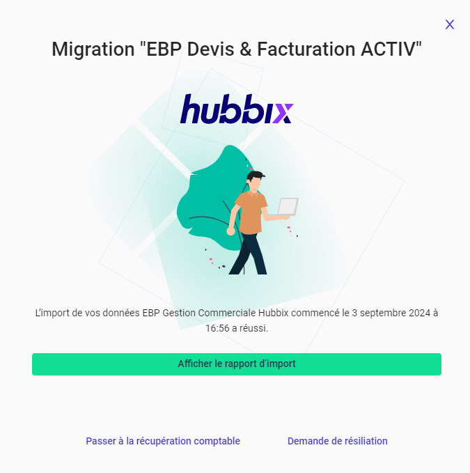 Migrer votre solution devis & facturation ACTIV vers Hubbix Gestion Commerciale – Centre d'aide EBP