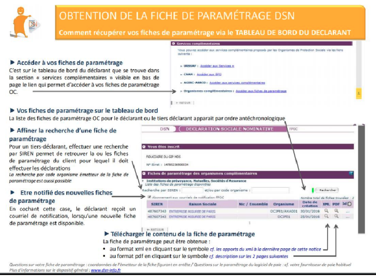 Paramétrage de la prévoyance et de la Mutuelle – Centre d'aide EBP