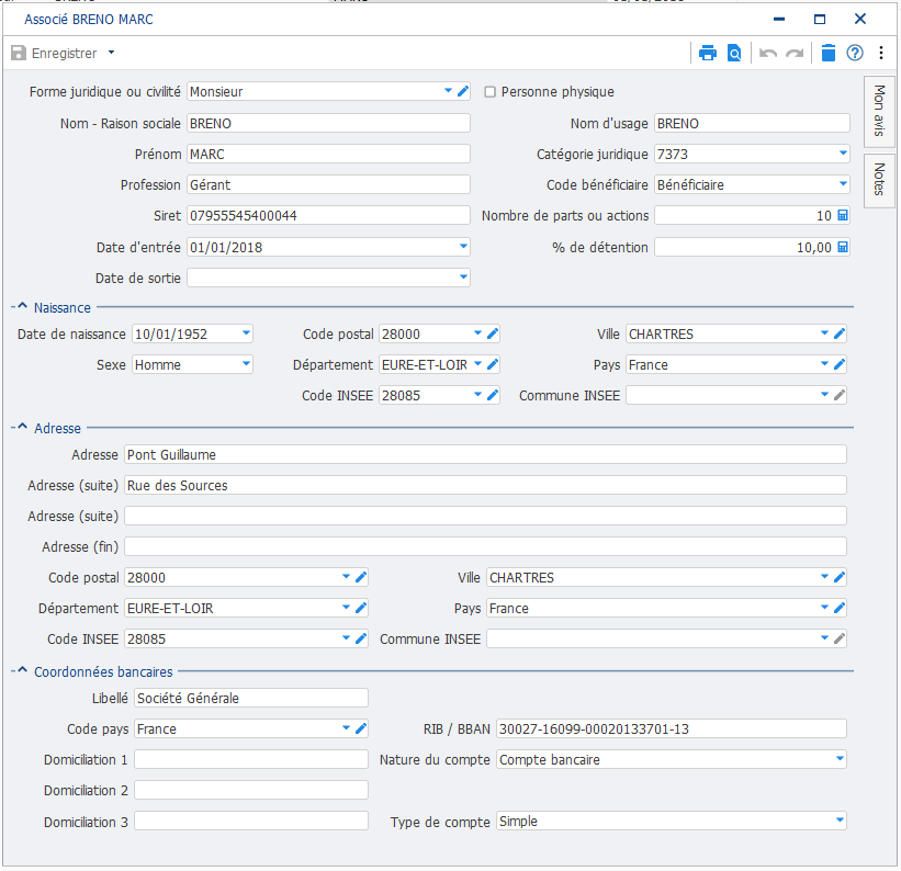 La déclaration Imprimé Fiscal Unique (IFU) dans EBP États Financiers ...