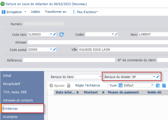 Générer une facture électronique dans EBP Gestion Commerciale – Centre ...